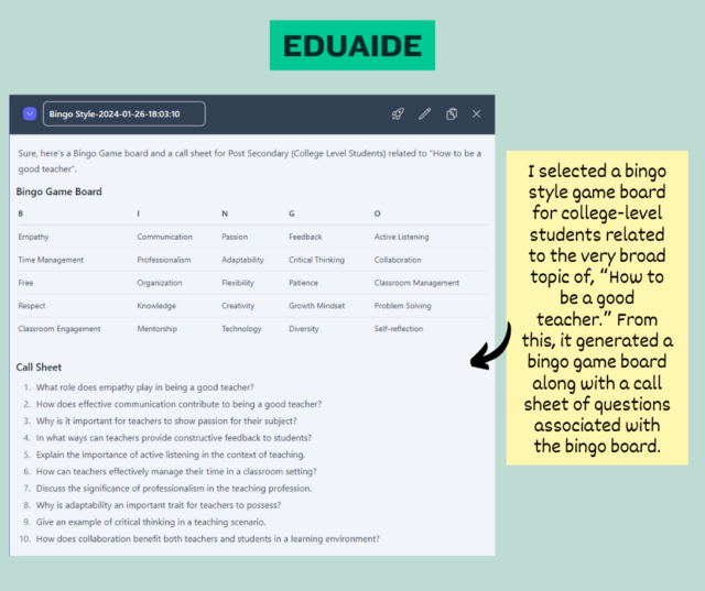 AI-Oh My! A Closer Look at AI Tools for Educators - Faculty Focus ...