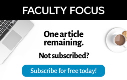 Home Faculty Focus Higher Ed Teaching Learning